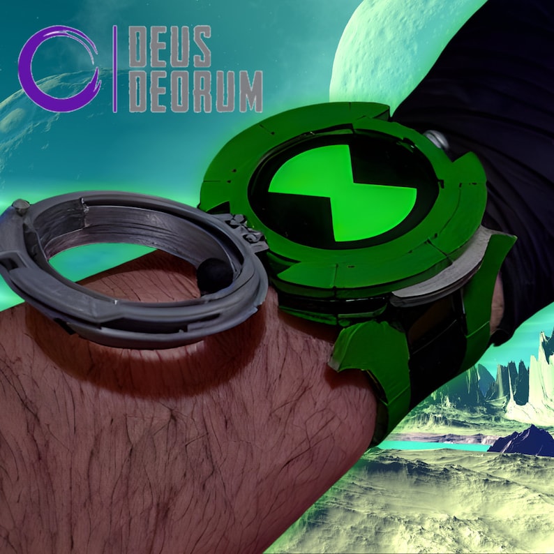 Ben 10 Alien Force Omnitrix Cover for Galaxy Watch 4/5/6 40mm (digital ...