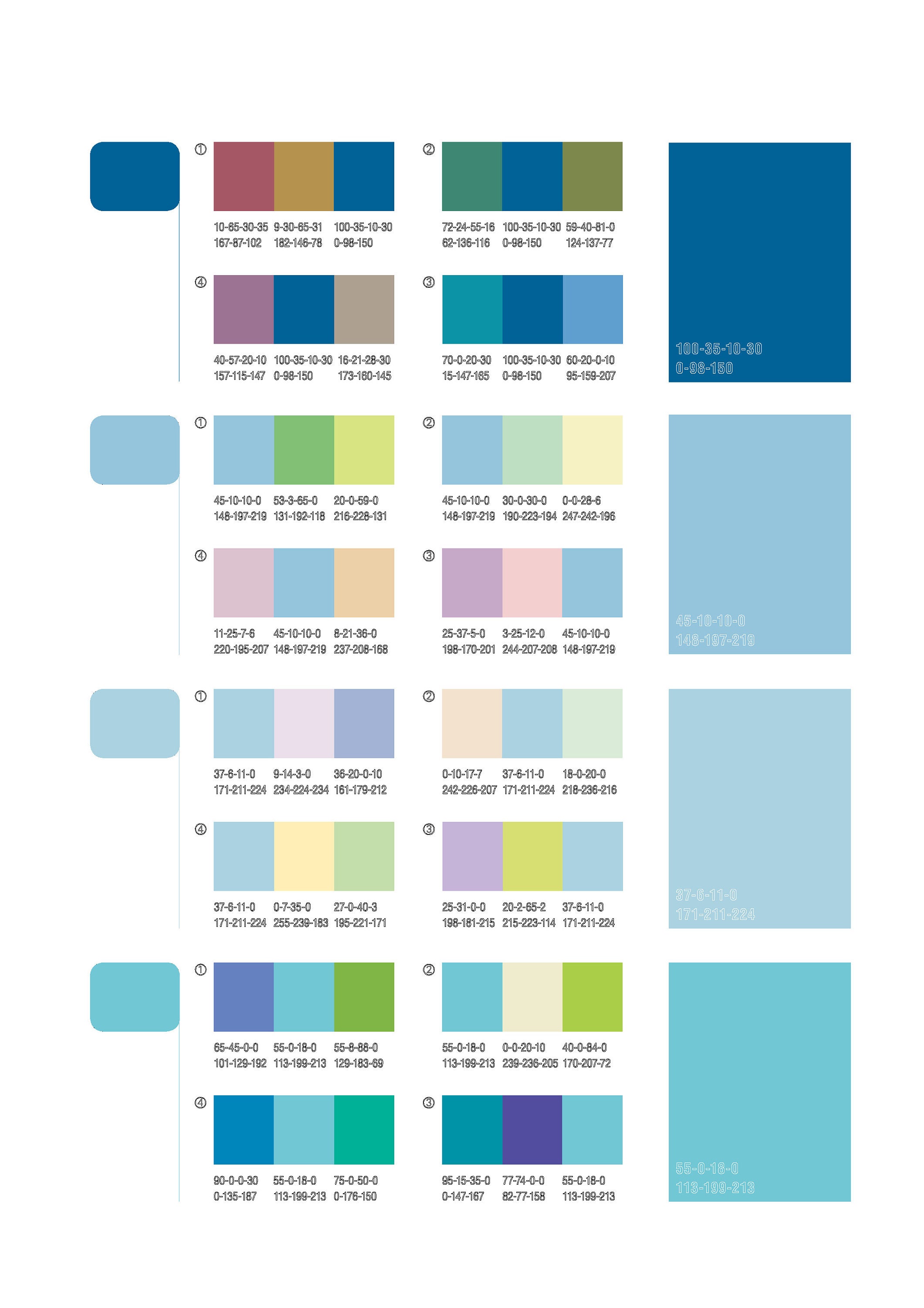 Digital Color Card for CAD - Etsy