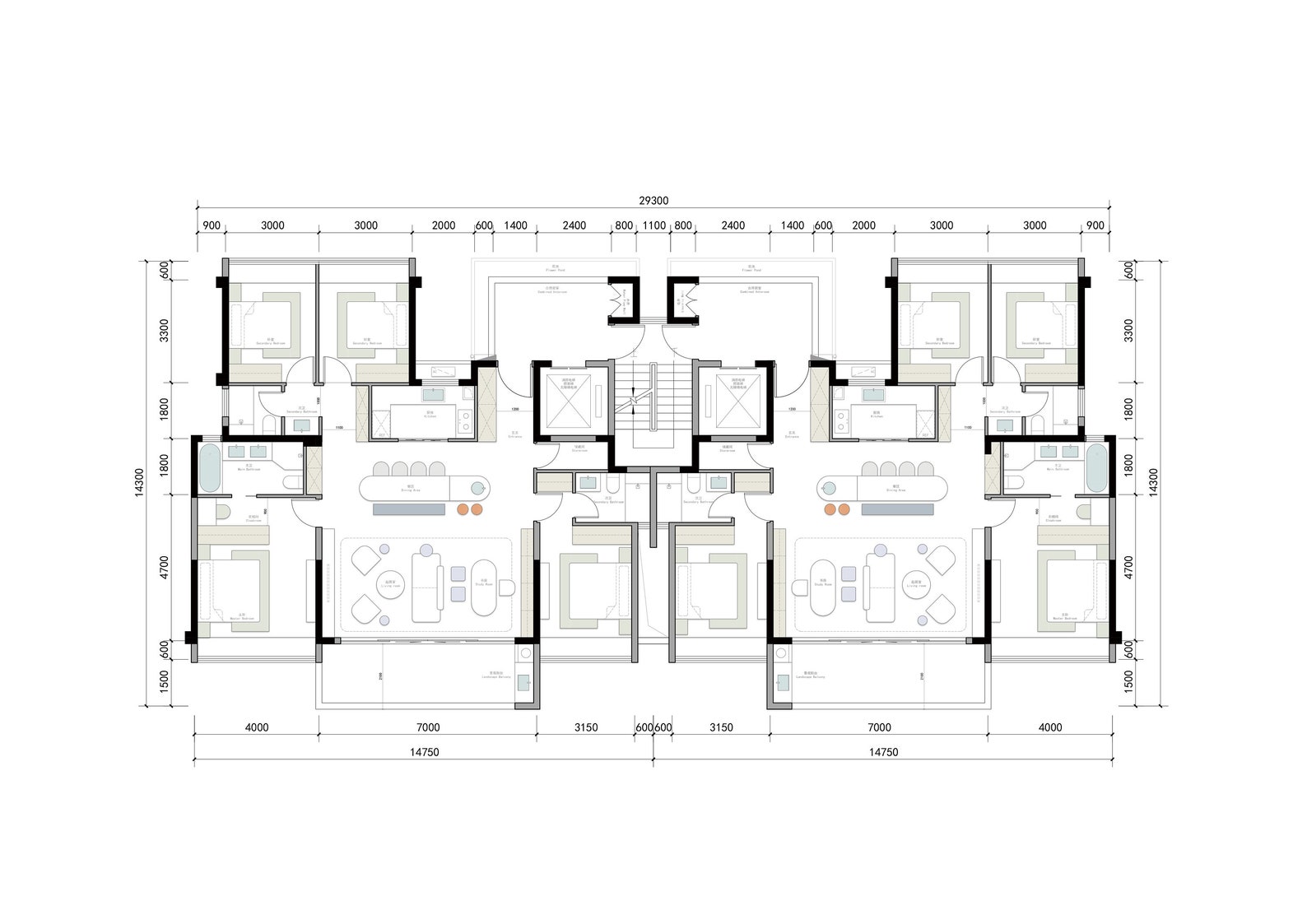 Floor Plan CAD Dynamic Block - Etsy