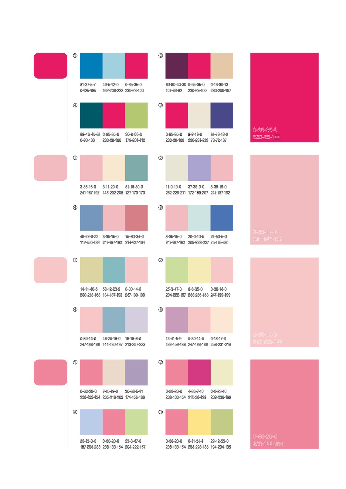 Digital Color Card for CAD - Etsy