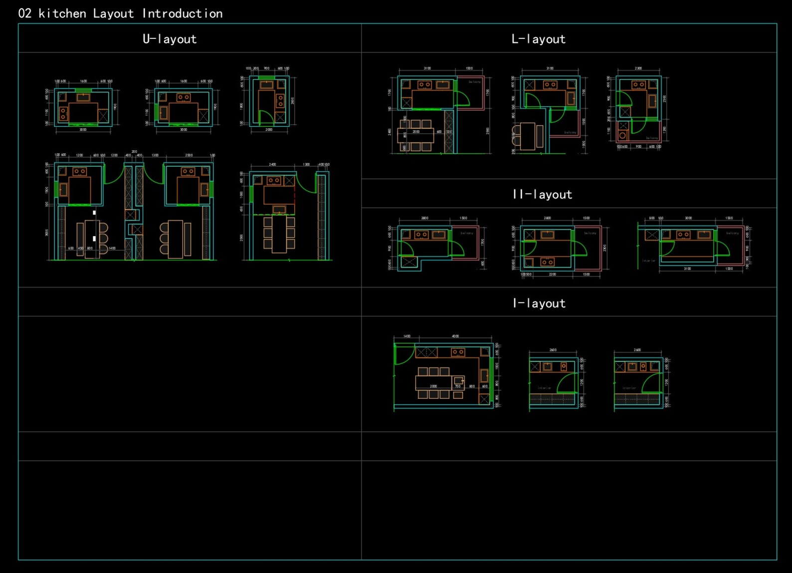 Floor Plan CAD Dynamic Block - Etsy