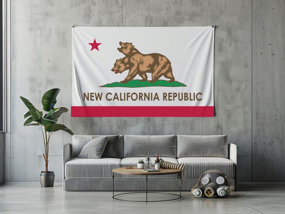 New California Republic Flag Fallout Shelter Flag for Fallout Series ...