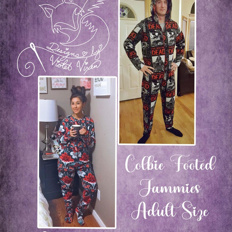 Footed Pajamas - Etsy