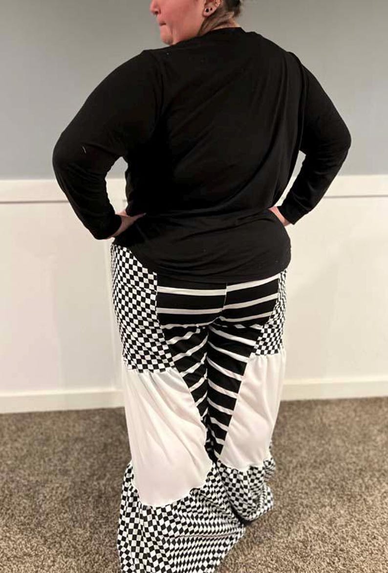 Anya Wide Leg Panel Pants PDF Pattern Adult Sizes XXS-3X, Boutique ...