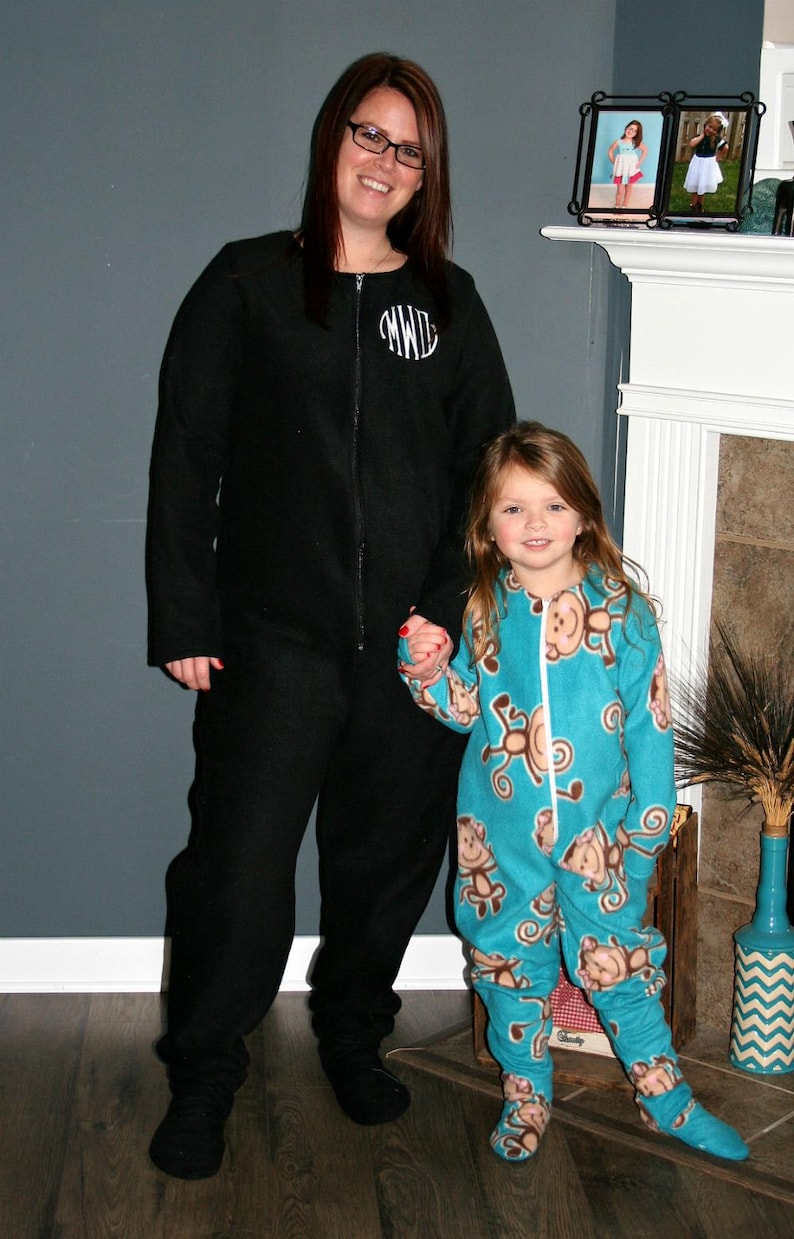 Colbie Footed Pajamas PDF Pattern Adult Sizes XXS-4X, Boutique Style ...