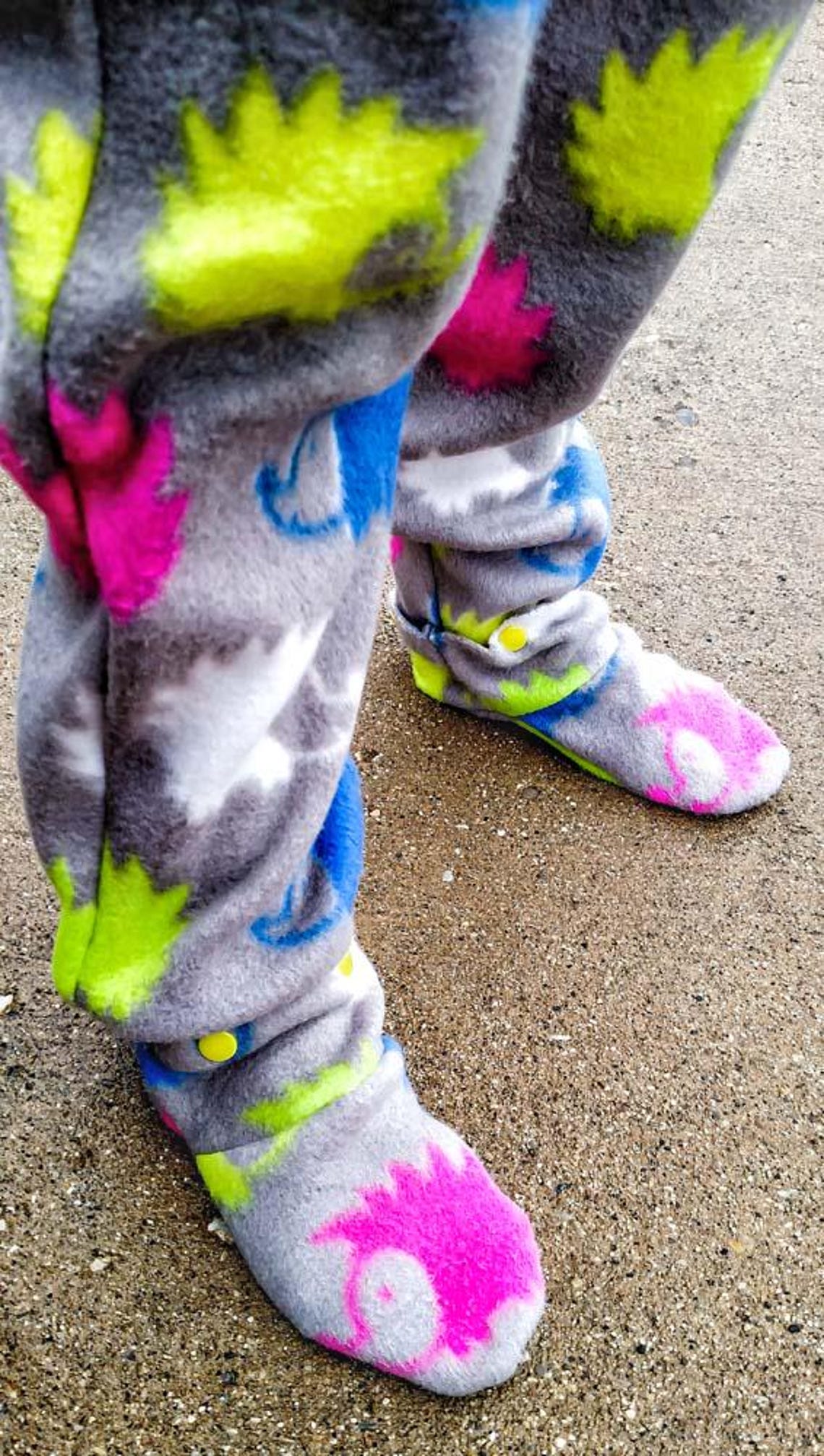 Colbie Footed Pajamas PDF Pattern Youth Sizes 2T-14, Boutique Style, A0 ...