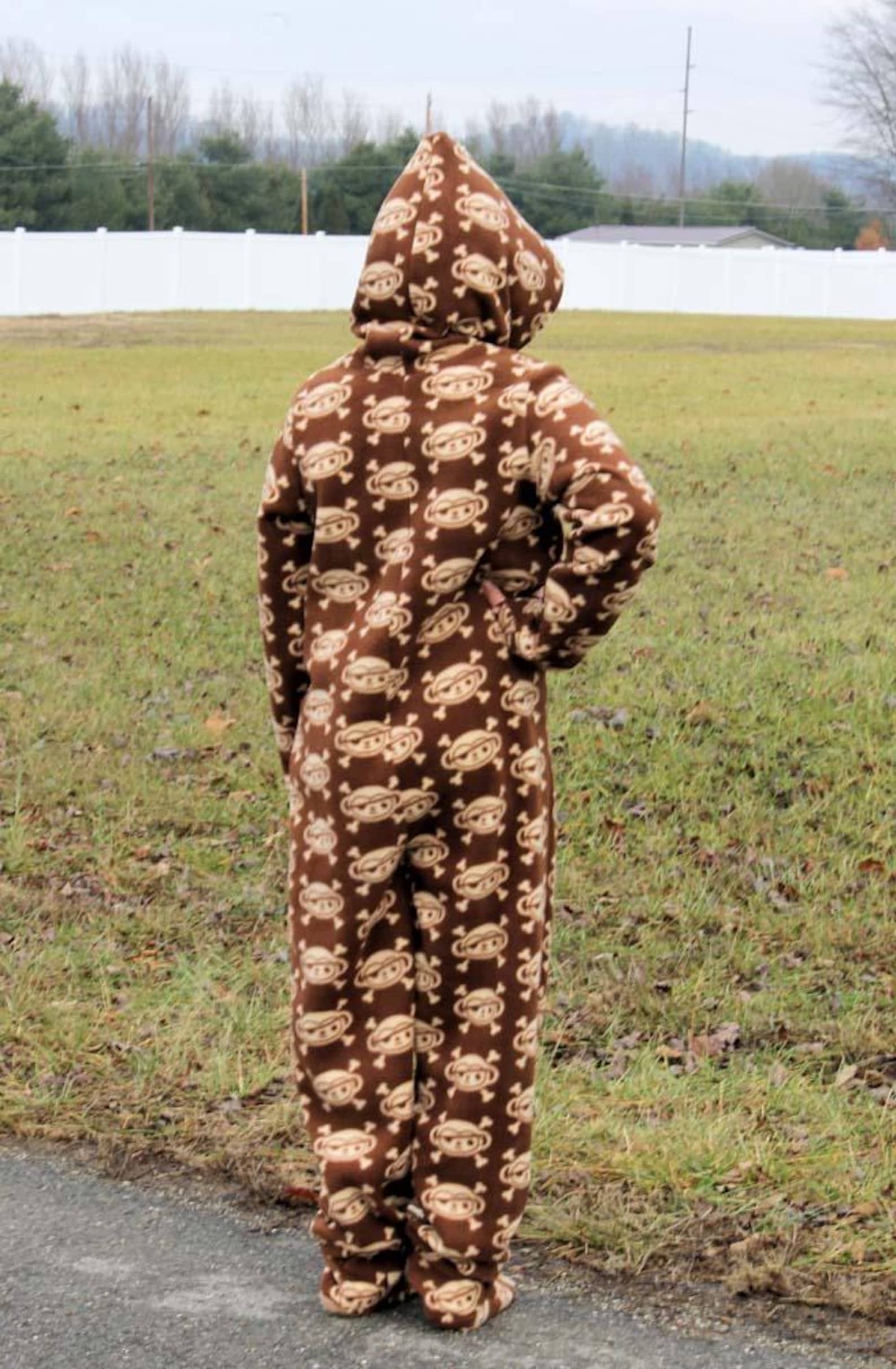 Colbie Footed Pajamas PDF Pattern Youth Sizes 2T-14, Boutique Style, A0 ...