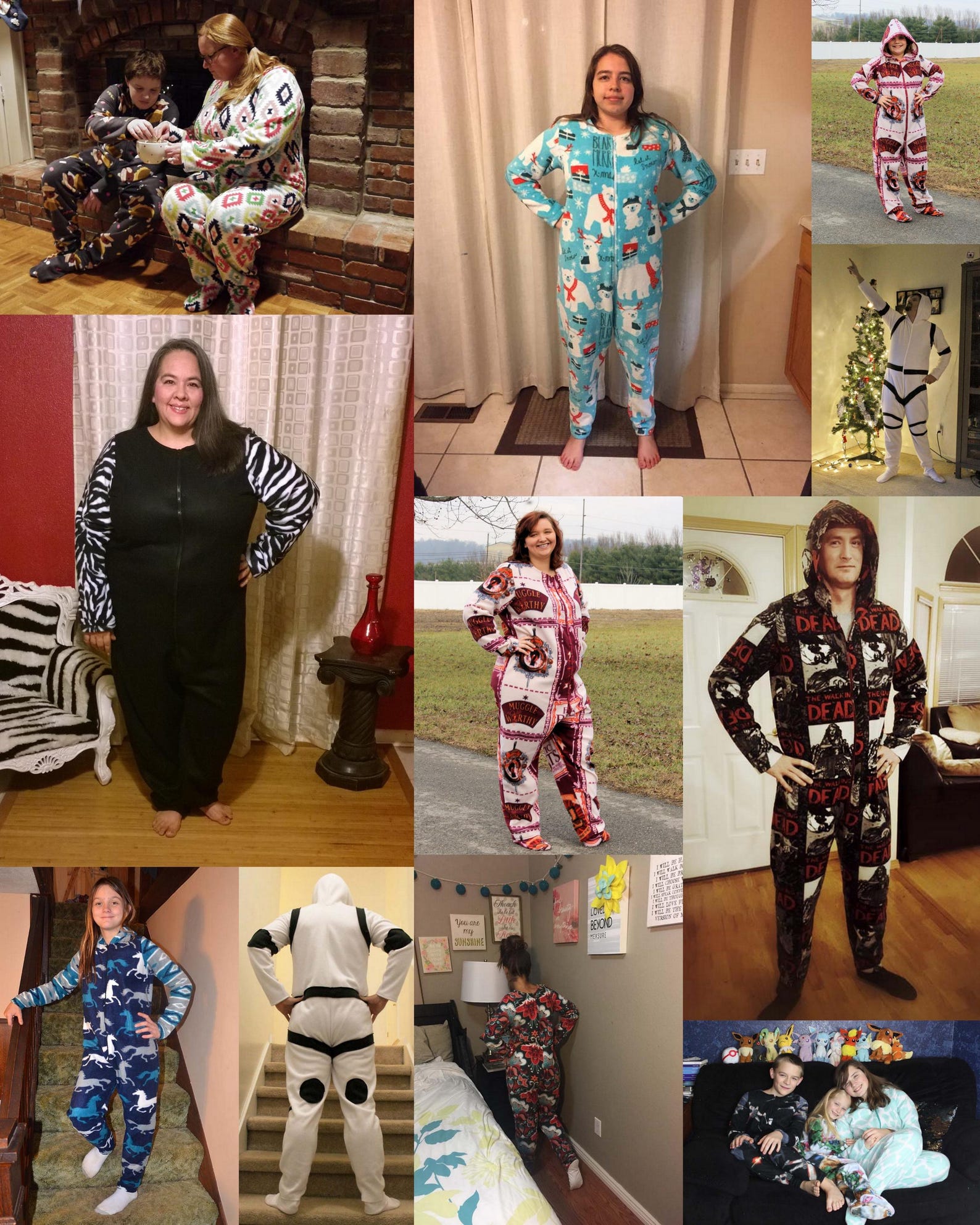 Colbie Footed Pajamas PDF Pattern Adult Sizes XXS-4X, Boutique Style ...