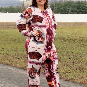 Colbie Footed Pajamas PDF Pattern Adult Sizes XXS-4X, Boutique Style ...