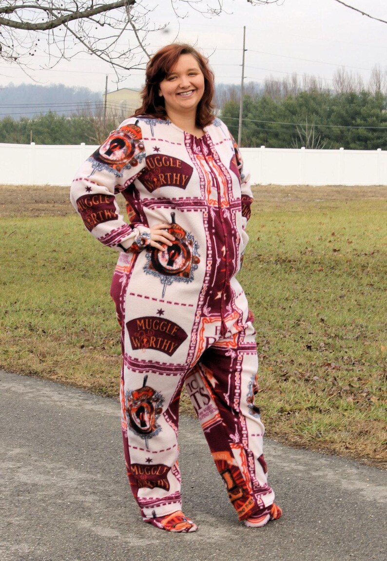 Colbie Footed Pajamas PDF Pattern Adult Sizes XXS-4X, Boutique Style ...