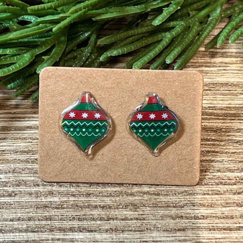 Ornament Earrings - Etsy