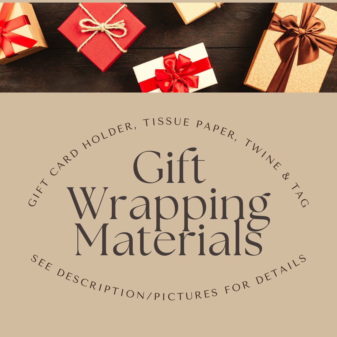 Gift Wrapping Materials Upgrade - Etsy
