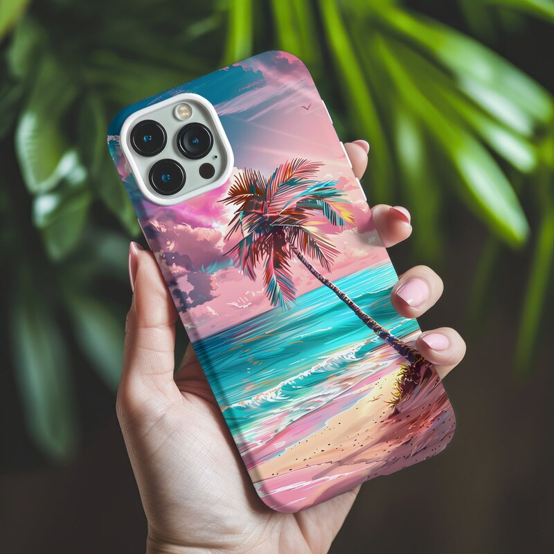 Palm Tree Phone Case - Etsy