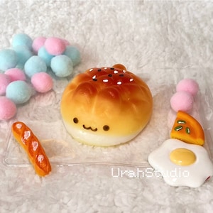 Bunny Bun Squishy Toy | Hand-made | Stress Reliever | Slime Toy - Etsy