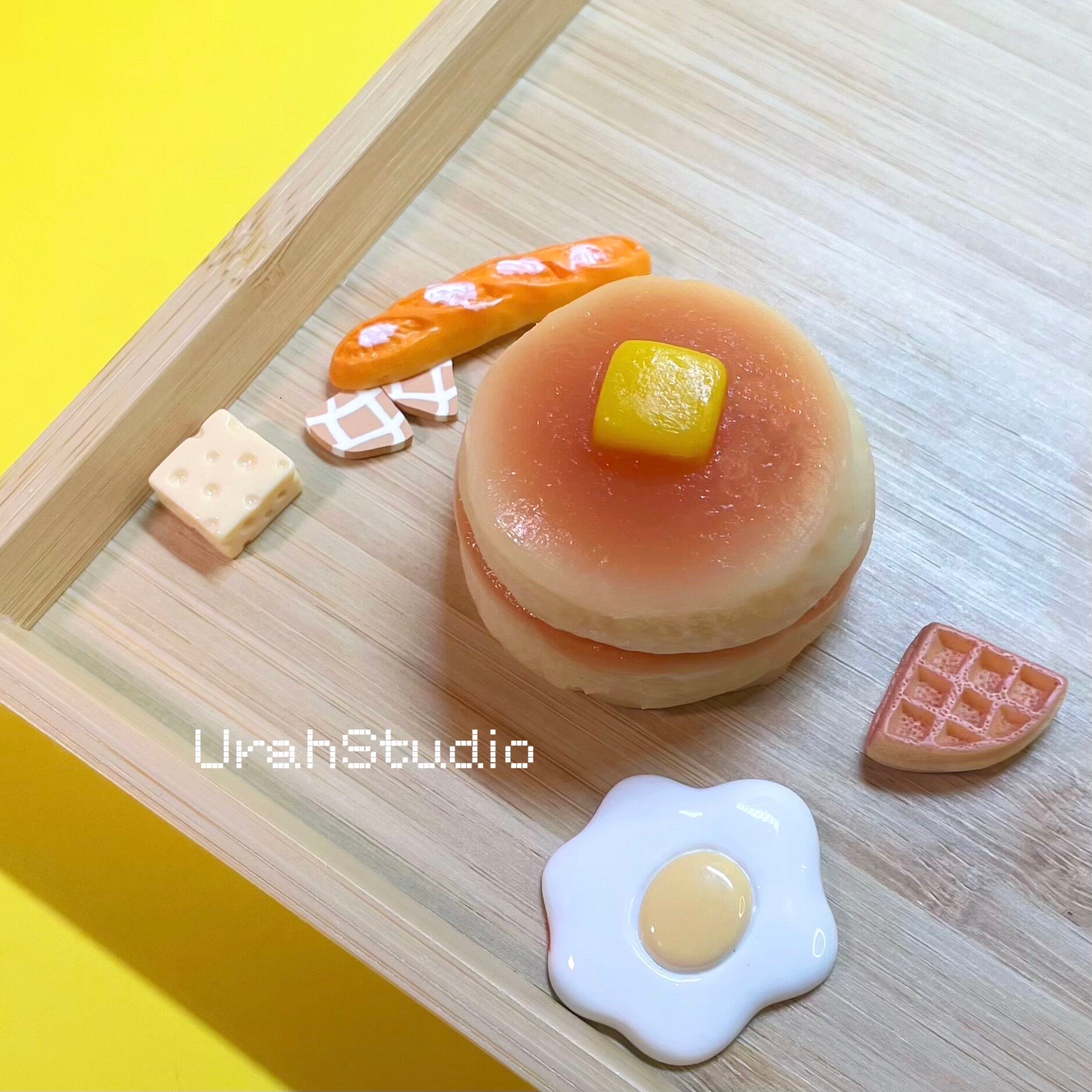 Pancake Squishy Toy Hand-made Stress Reliever Slime Toy - Etsy