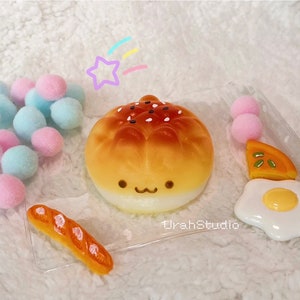 Bunny Bun Squishy Toy | Hand-made | Stress Reliever | Slime Toy - Etsy