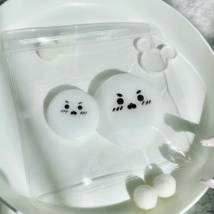 Mochi Seal Dango Squishy Toy | Hand-made | Stress Reliever | Slime Toy ...