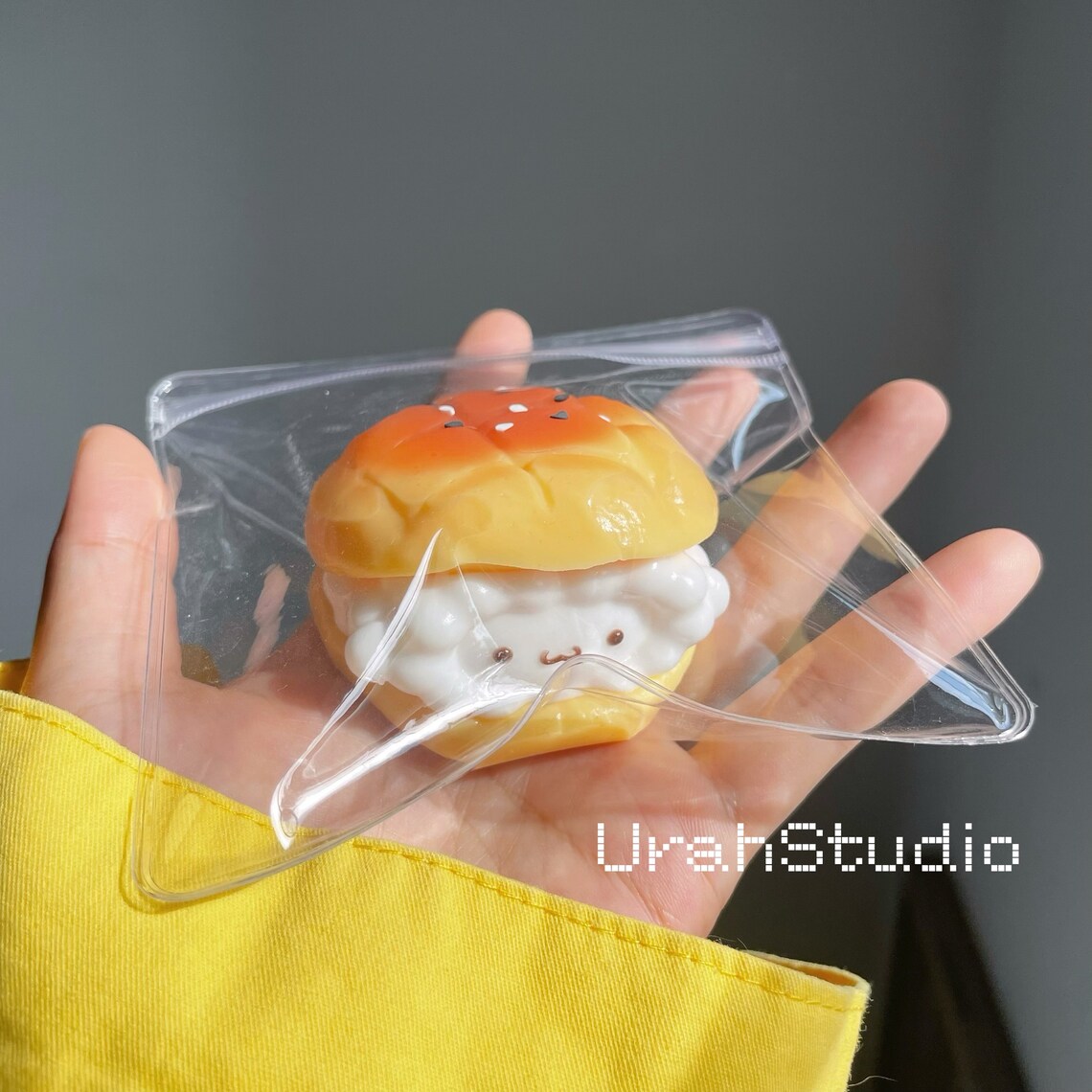 Kitty/lamb Burger Squishy Toy | Hand-made | Stress Reliever | Slime Toy ...