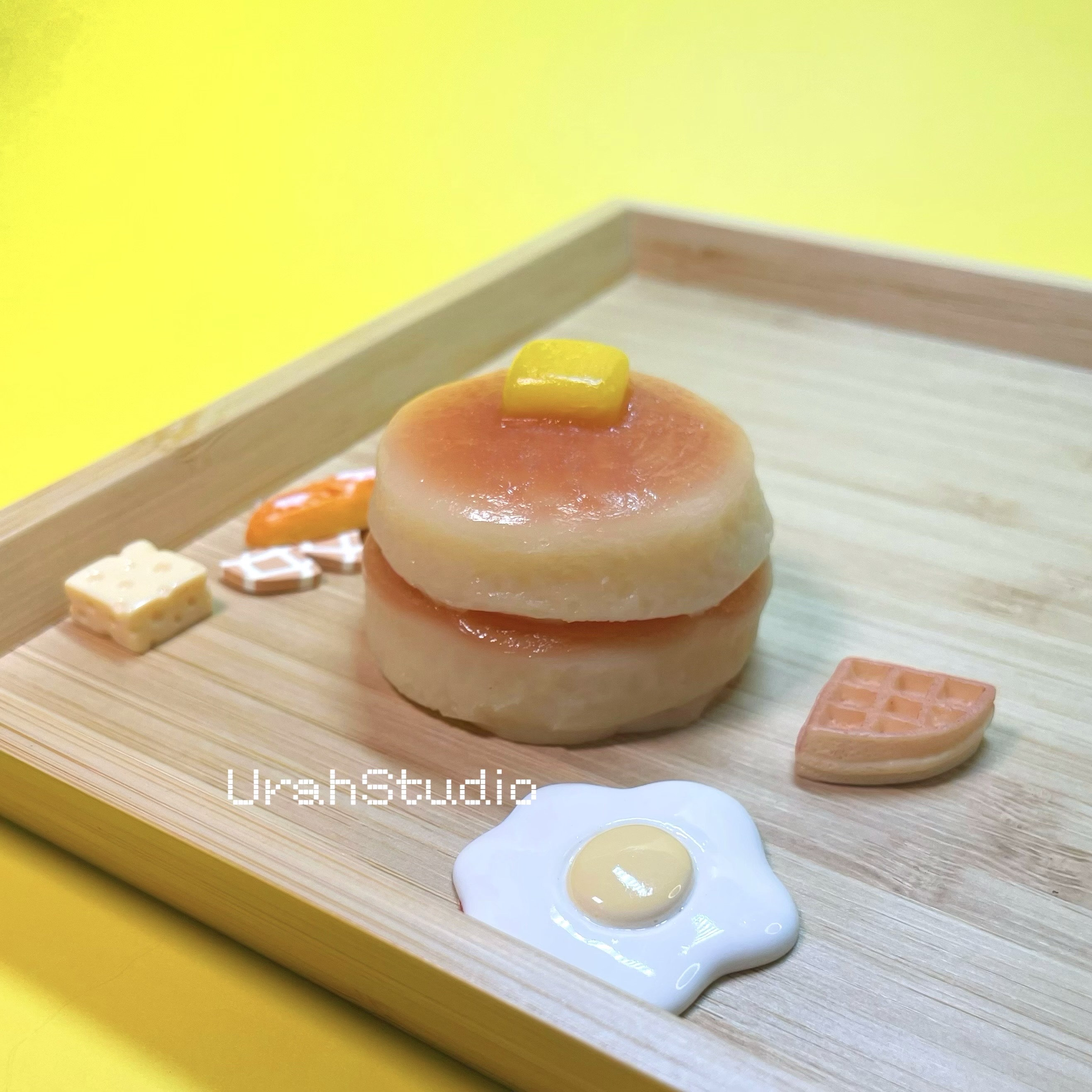 Pancake Squishy Toy Hand-made Stress Reliever Slime Toy - Etsy