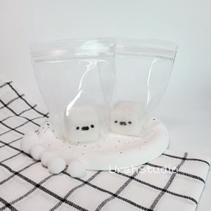 Seal Sugar Cube Squishy Toy | Hand-made | Stress Reliever | Slime Toy ...