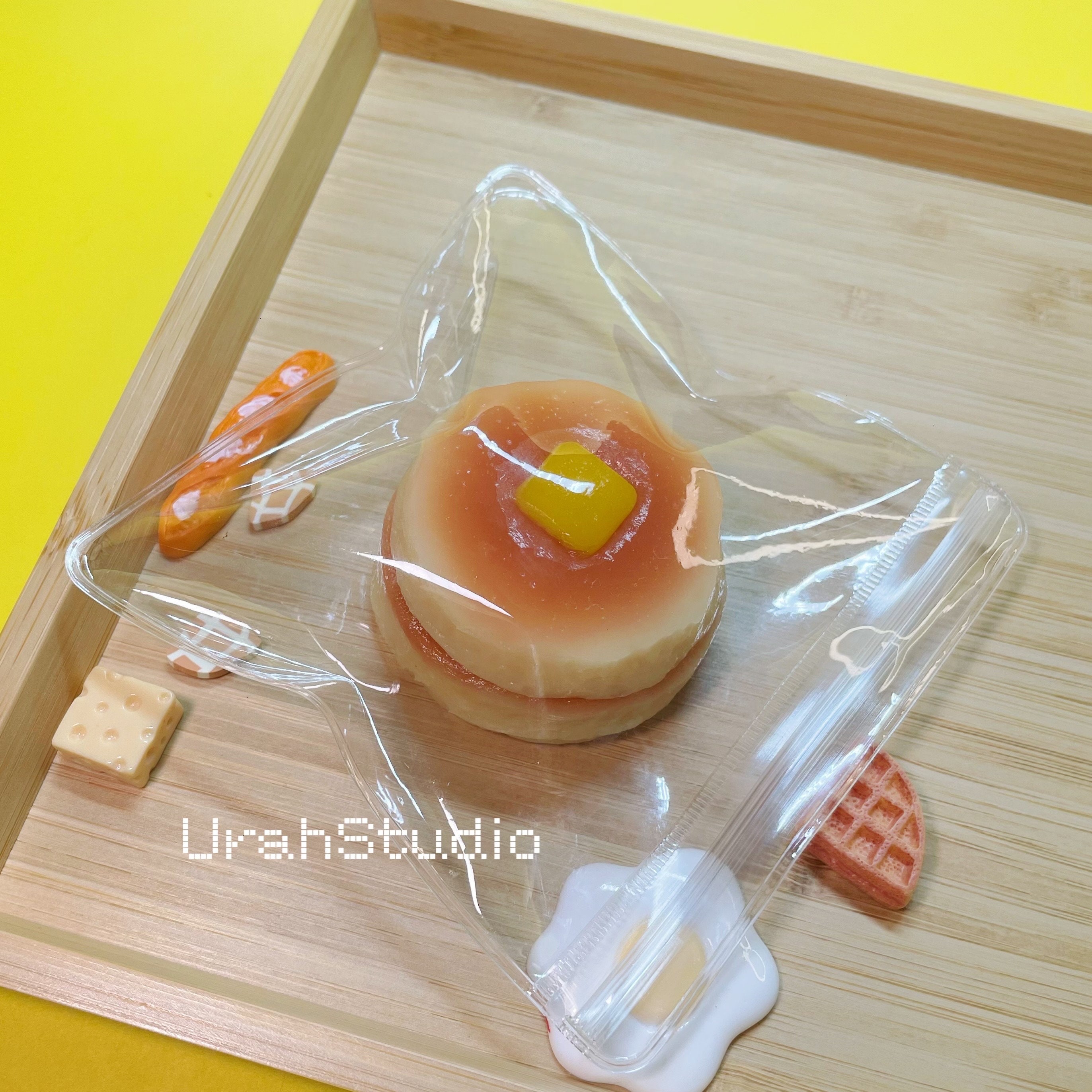 Pancake Squishy Toy Hand-made Stress Reliever Slime Toy - Etsy