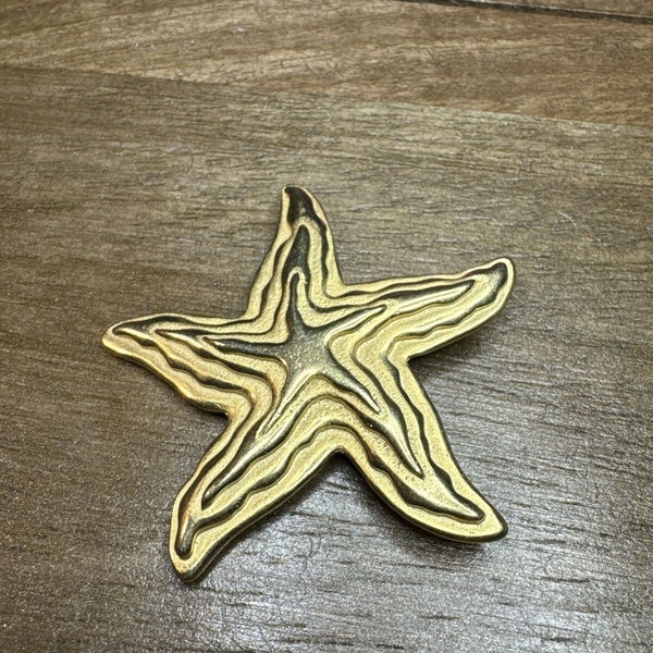 Starfish Brooch - Etsy
