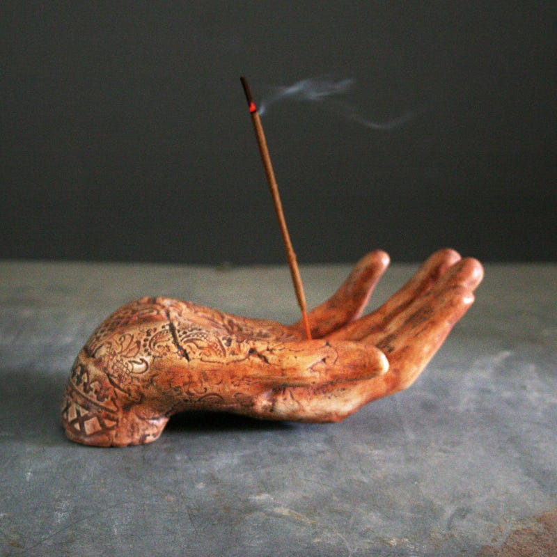 Ceramic Incense Holder - Etsy