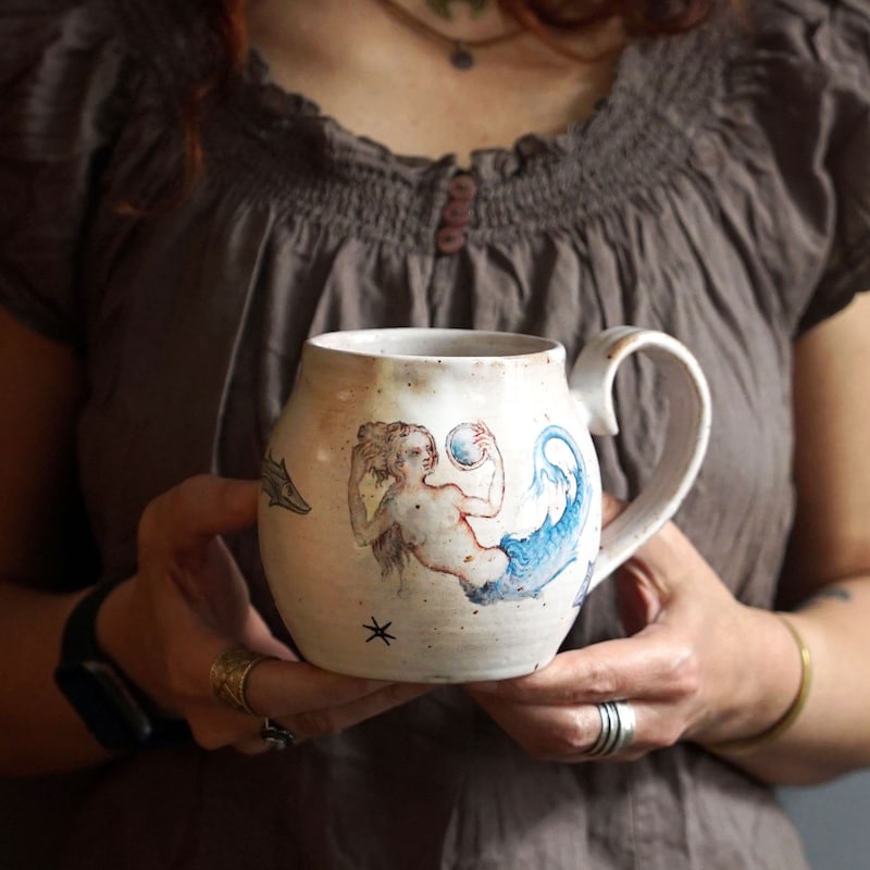 Ceramic Mermaid - Etsy