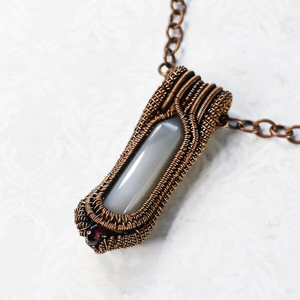 Heady Wire Wrapped Pendant - Etsy