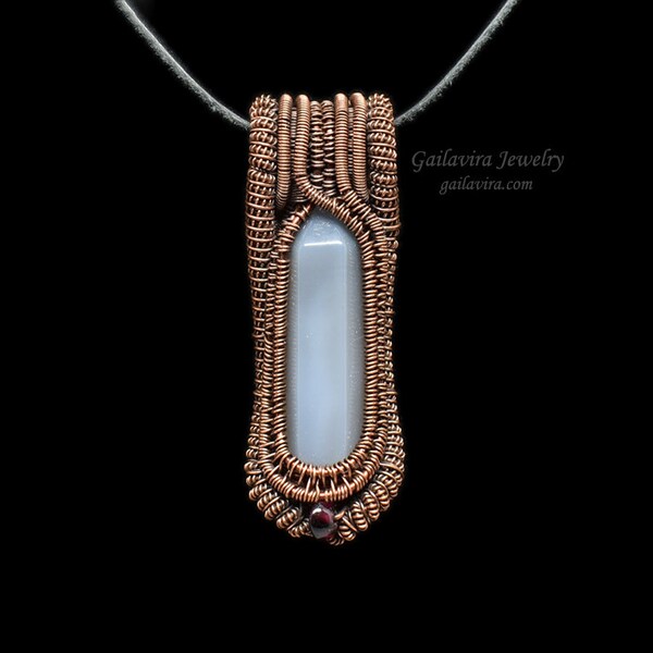 Heady Wire Wrapped Pendant - Etsy