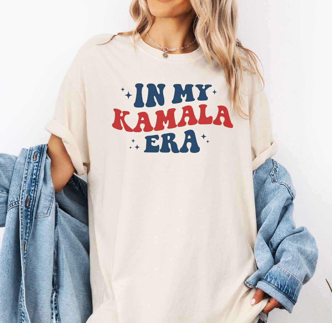 In My Kamala Era Shirt, Harris 2024 T-shirt, Madam President Tee, US ...