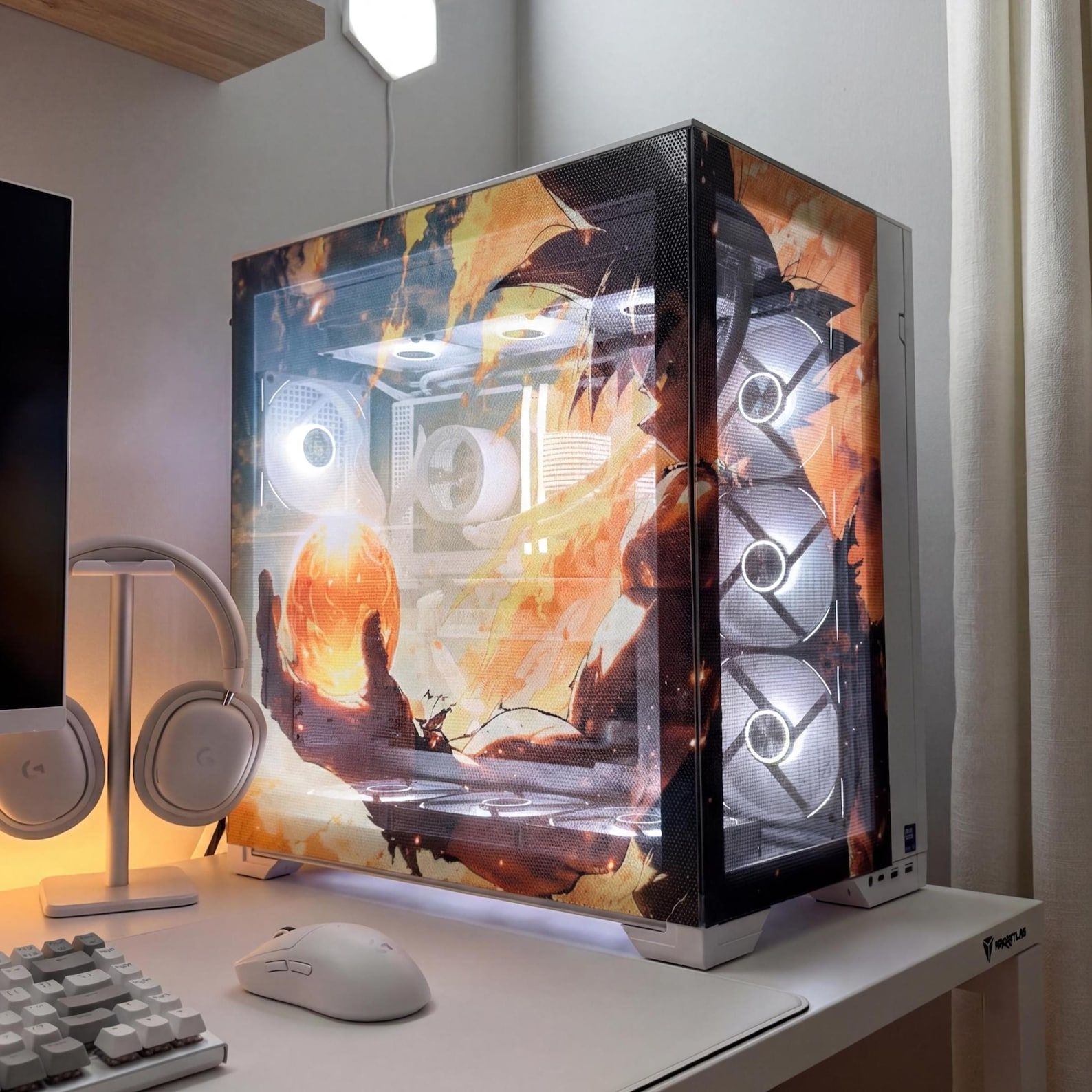 Custom Anime Gaming PC Case Vinyl Wrap - Personalized Decal Art ...