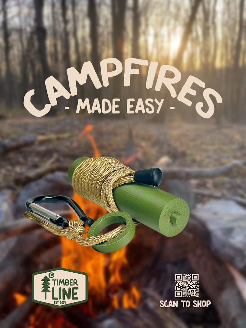 Timberline - Campfires Made Easy - Etsy