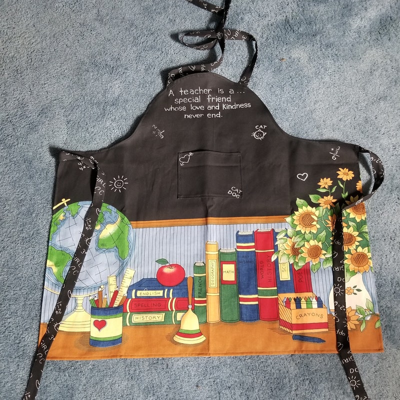 Teacher Apron - Etsy