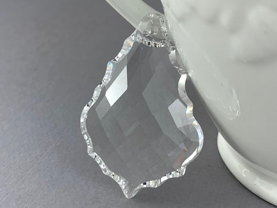 Chandeliers & Pendant Lights 50 Vintage Clear Glass Pendalogues Prisms ...