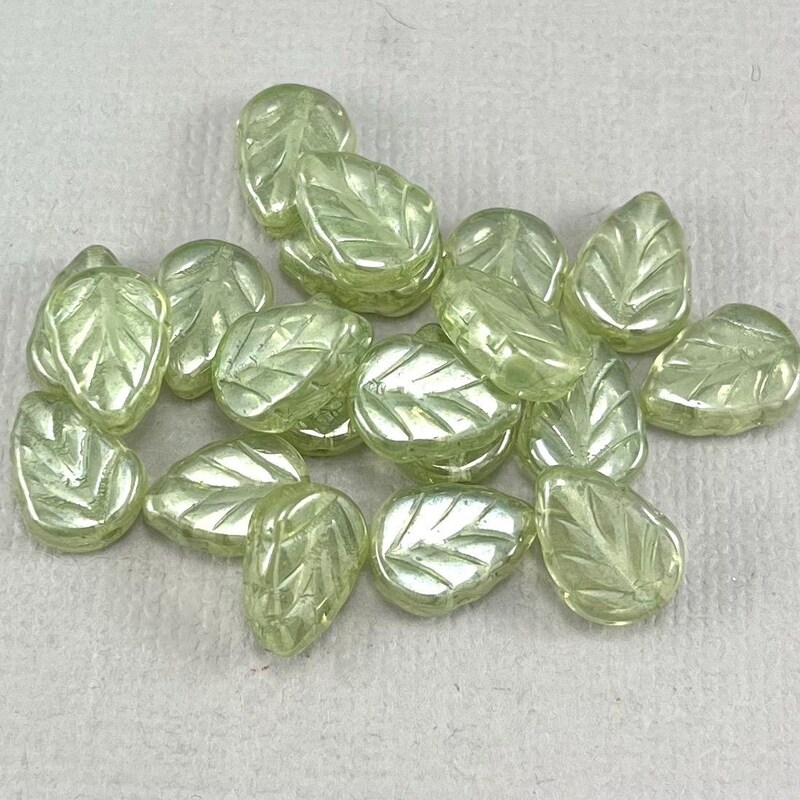 Leaf Beads - Etsy