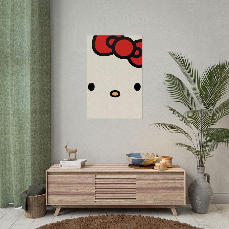 Hello Kittys Poster - Etsy