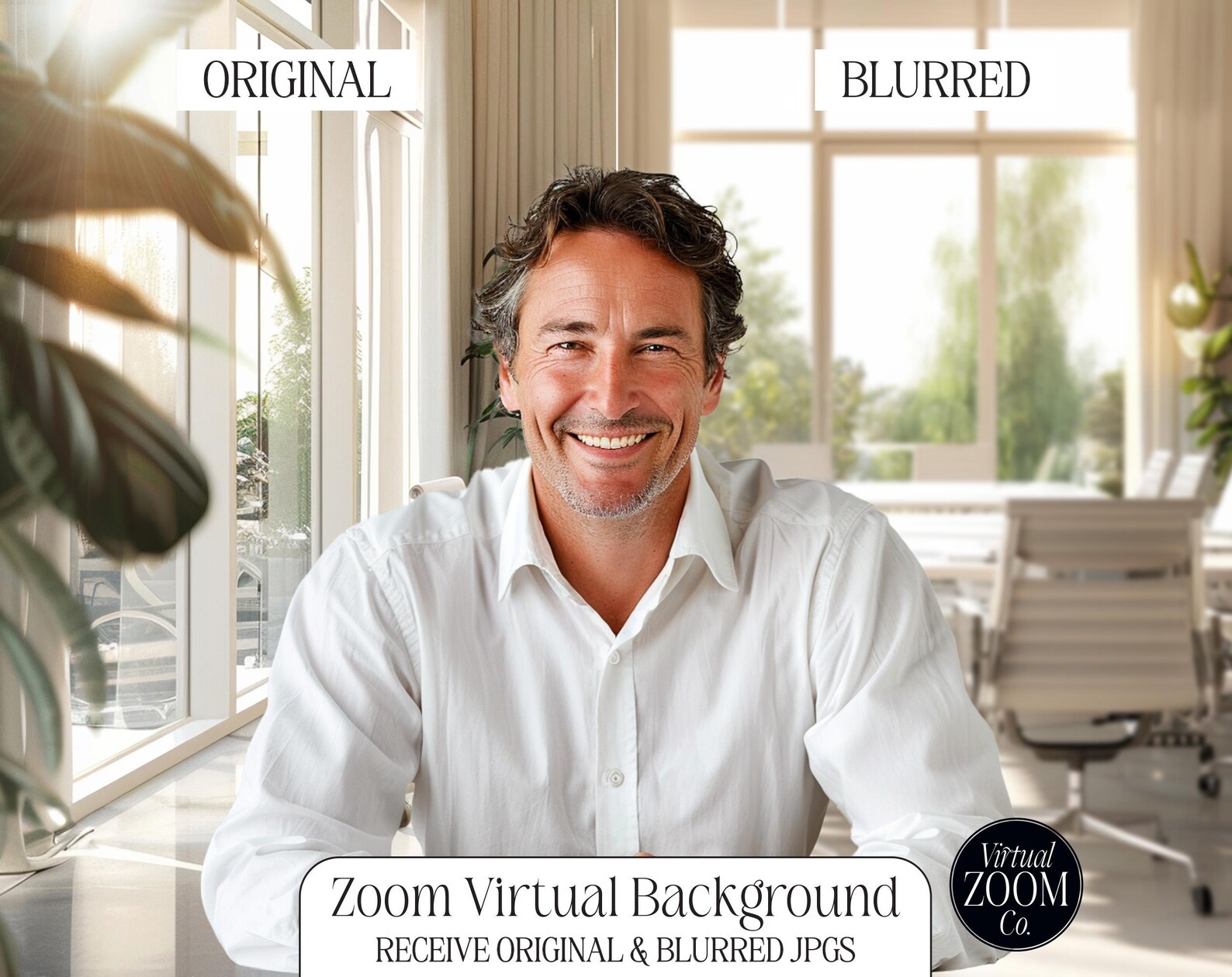 Zoom Background Boardroom Zoom Background Corporate Office Zoom Virtual ...
