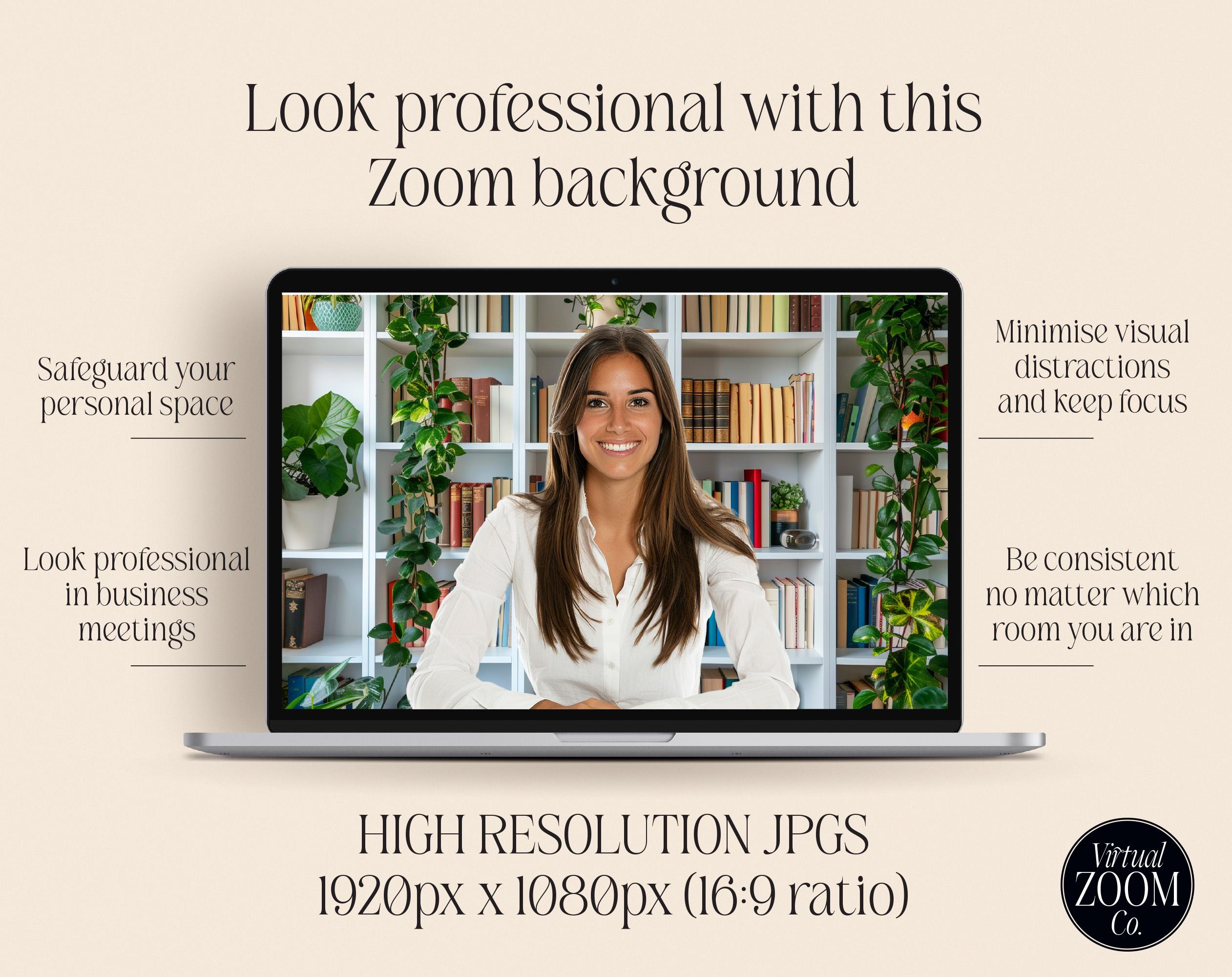 Zoom Background Colored Books on Bookshelf Zoom Professional Zoom Photo ...