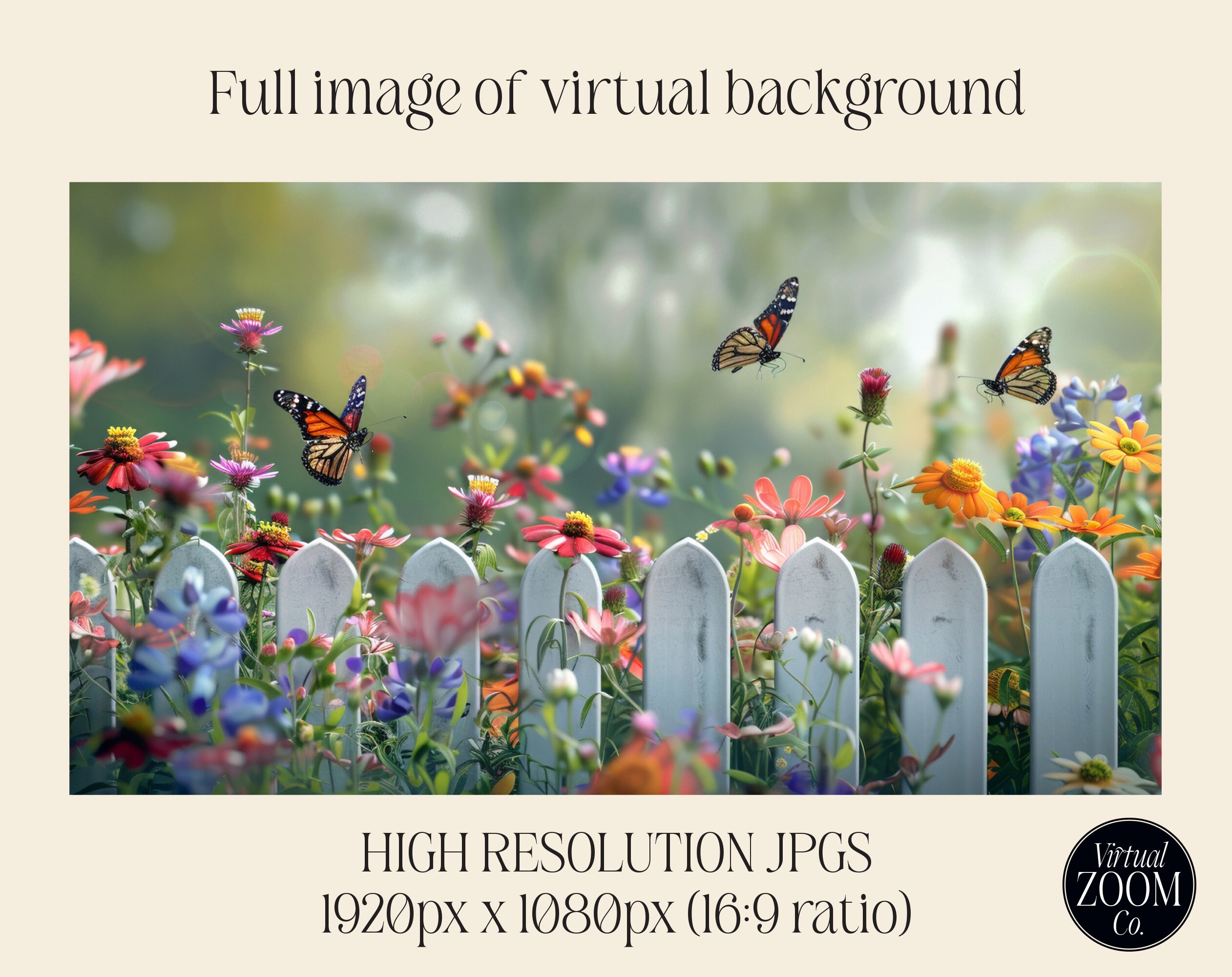 Zoom Background Spring Cottage Garden Zoom Flowers Zoom Photo Nature ...