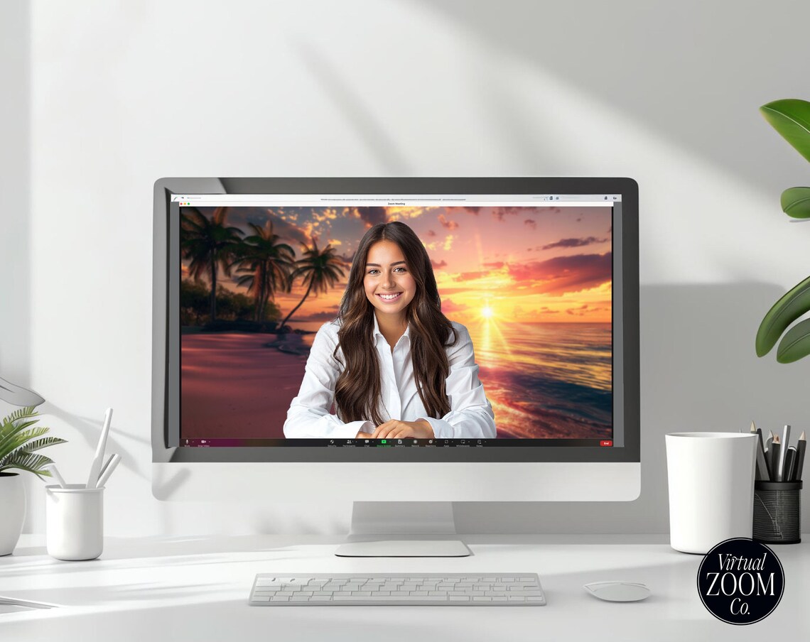 Zoom Background Beach Sunsets Zoom Virtual Background Beaches Zoom ...