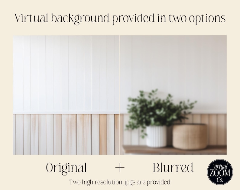 Zoom Background Neutral Wall Zoom Minimalist Office Background Zoom ...