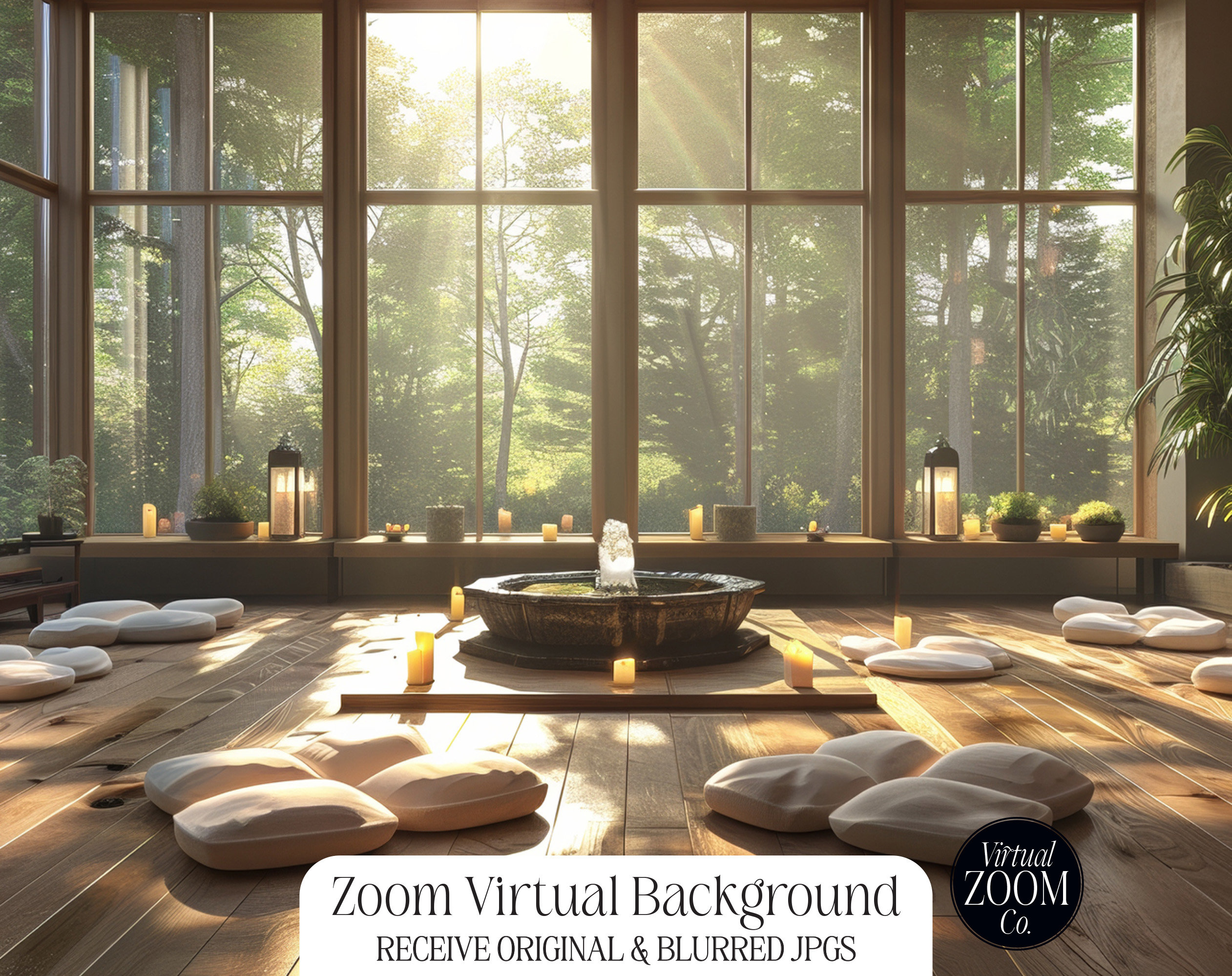 Zoom Background Yoga Retreat Wellness Retreat Weekend Spa Retreat Zoom ...