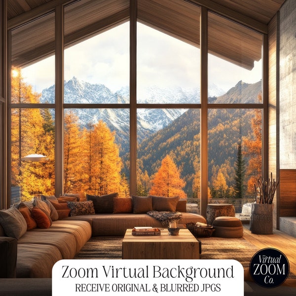 Fall Virtual Backgrounds for Teams - Etsy
