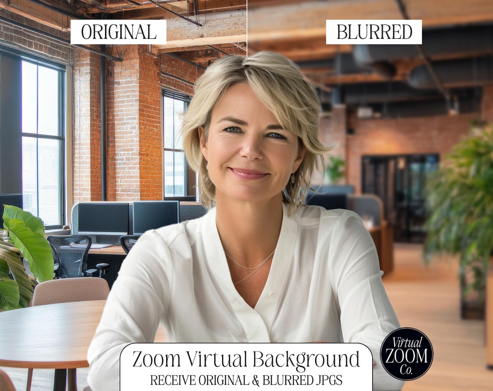 Corporate Office Zoom Background Professional Zoom Virtual Background ...