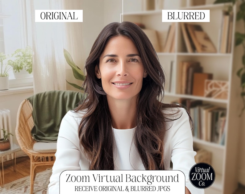 Zoom Background Home Office Zoom Virtual Background Zoom Meeting Video ...
