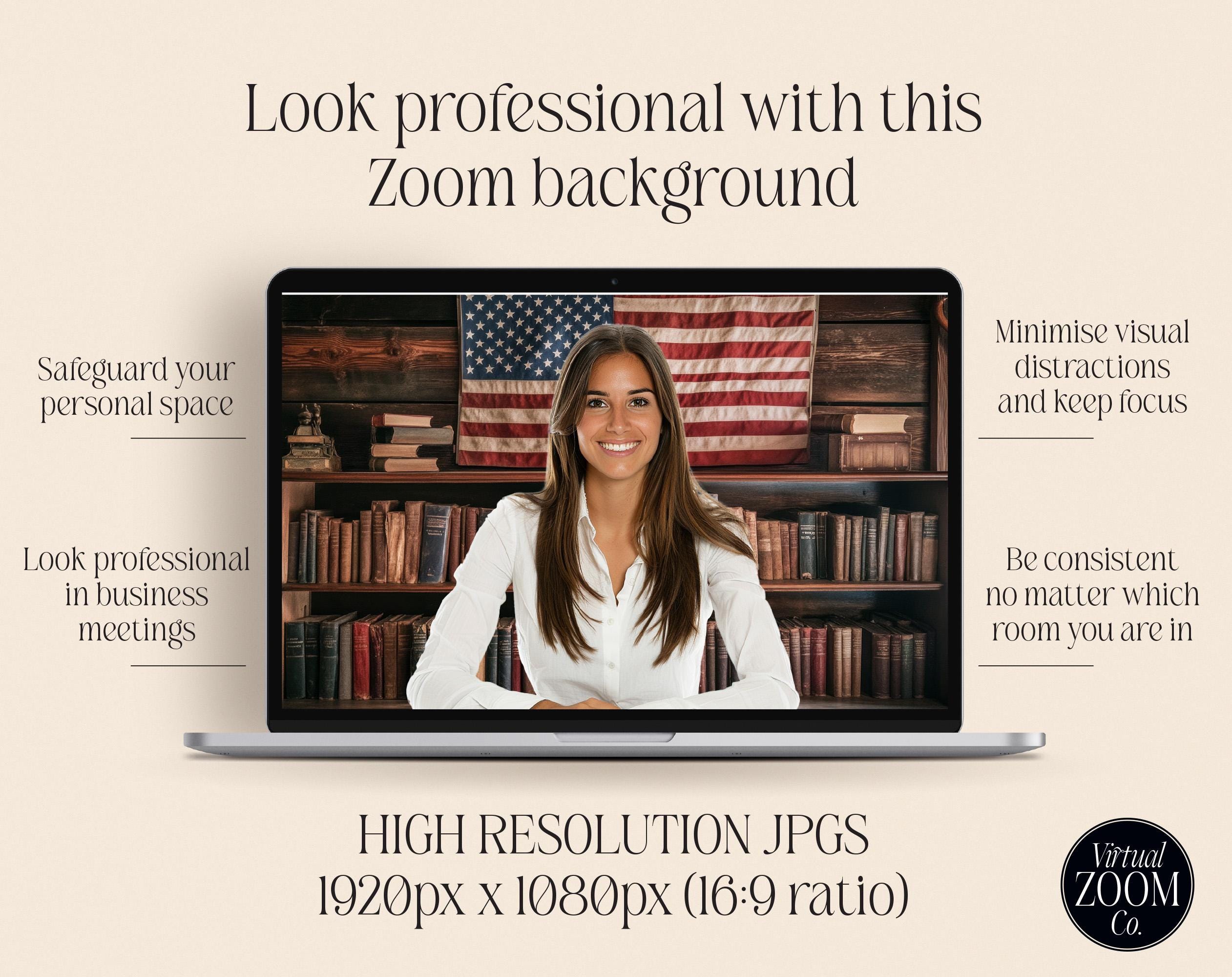 Zoom Background American Background 4th of July Professional Zoom ...