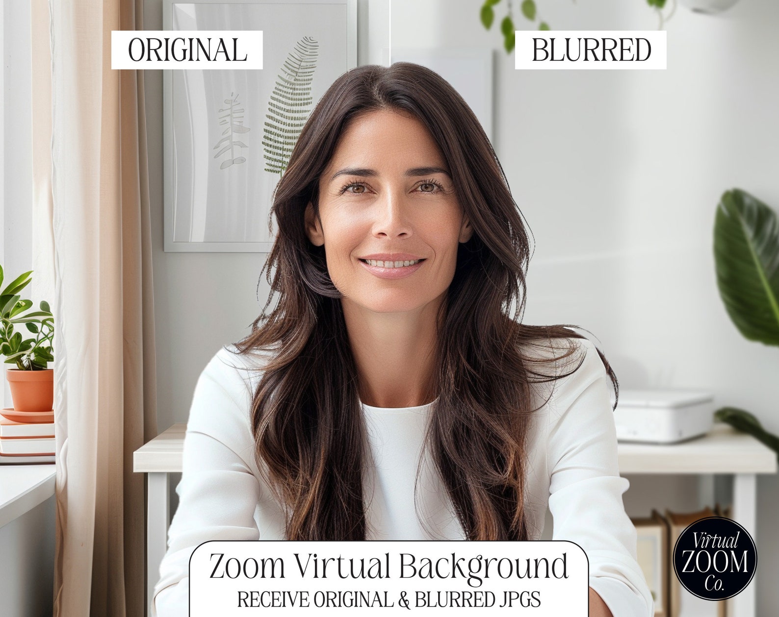 Zoom Background Home Office Zoom Office Background Virtual Background ...
