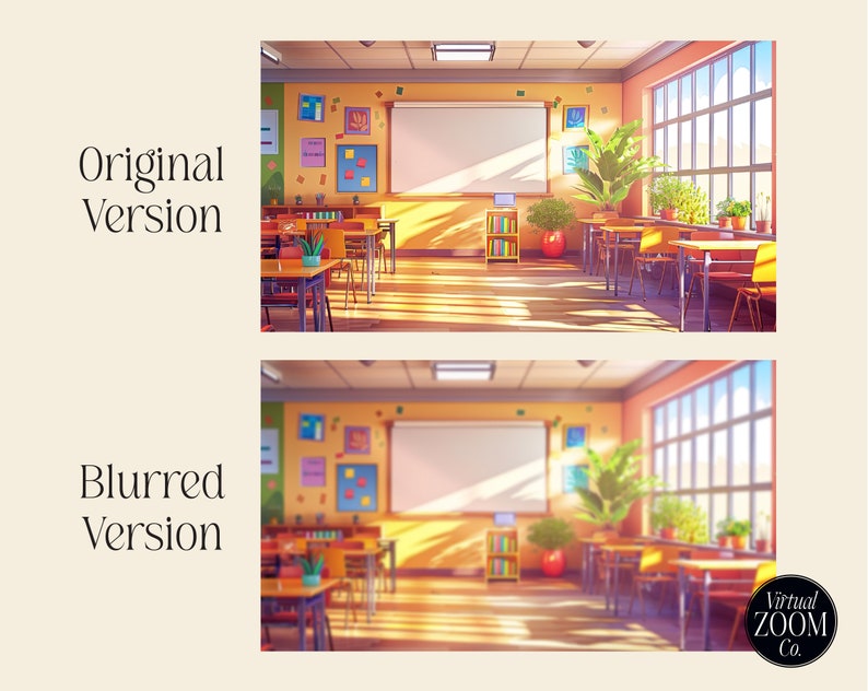 Zoom Background School Classroom Zoom Teacher Virtual Classroom School ...