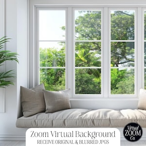 Zoom Background Sunroom Professional Zoom Window View Background Home ...